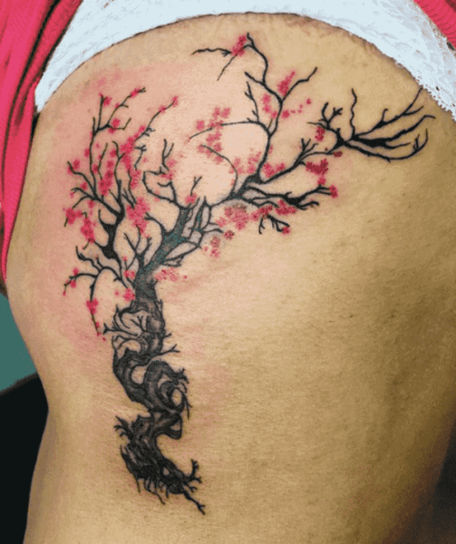 Amazing Japanese Cherry Blossom Tattoo Designs and Inspiring Ideas