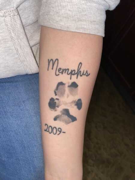 Custom Creative Paw Print Tattoo Ideas for Animal Enthusiasts ...