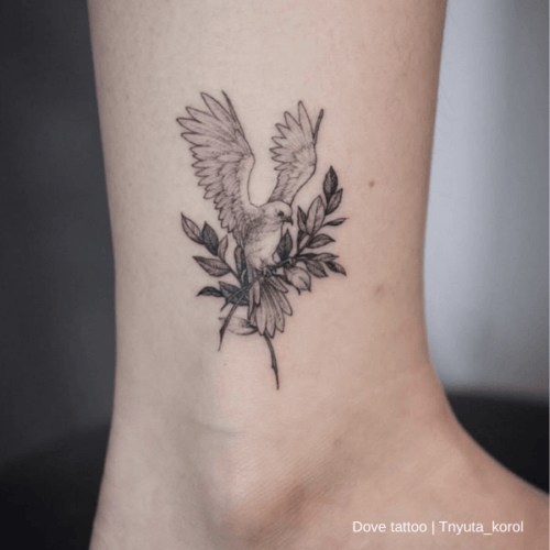 Dove Tattoo Designs and Their Deep Spiritual Meanings - Holistic Ink