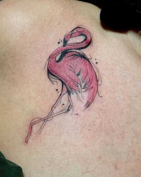 10+ Trendy Flamingo Tattoo Ideas, Meaning and Must-Know Things