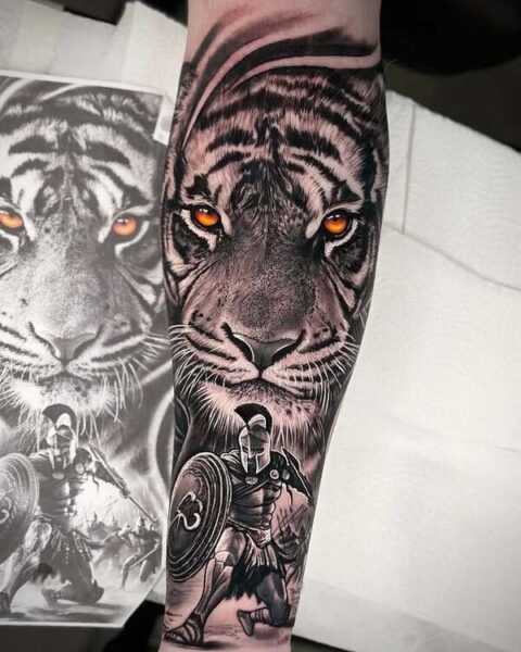 Traditional Tiger Tattoos That Speak of Strength at Holistic Ink ...