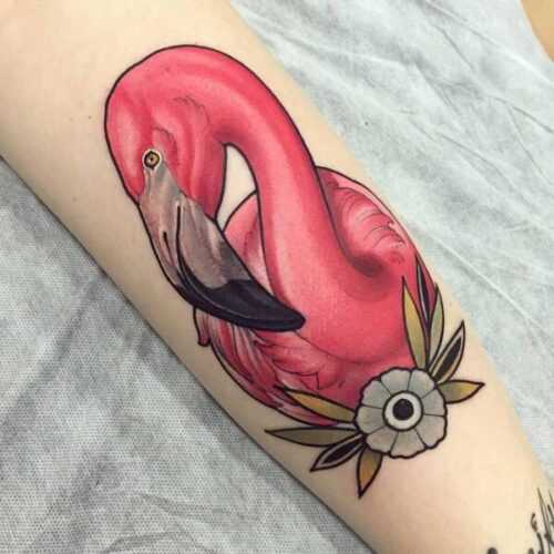 10+ Trendy Flamingo Tattoo Ideas, Meaning and Must-Know Things
