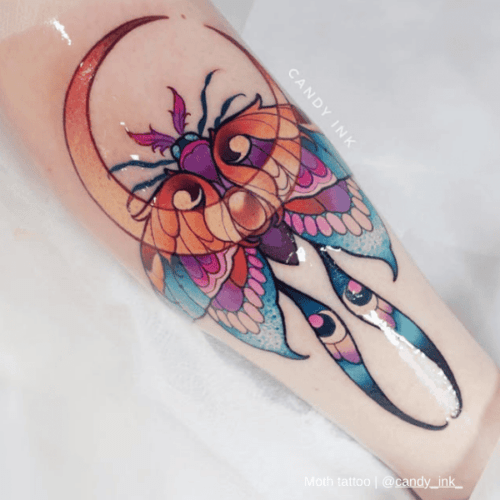 Moth Tattoo, A Mysterious Symbol of Transformation & Freedom - Holistic Ink