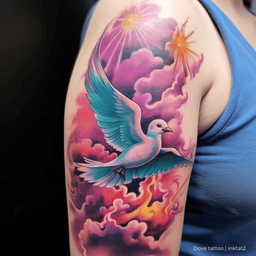 Dove Tattoo Designs and Their Deep Spiritual Meanings - Holistic Ink
